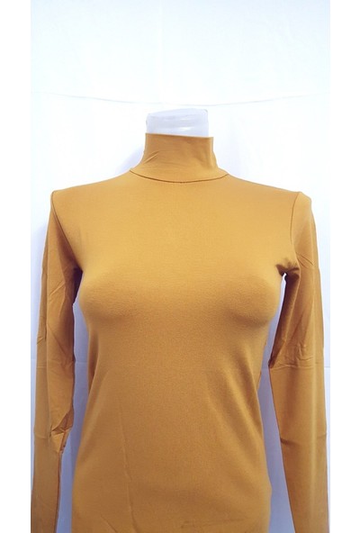 ECE Kadın Boğazlı Yarım Balıkçı Uzun Kollu Badi ECE Kadın Boğazlı Yarım Balıkçı Uzun Kollu Badi