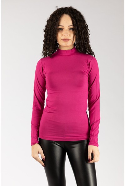 ECE Kadın Boğazlı Yarım Balıkçı Uzun Kollu Badi ECE Kadın Boğazlı Yarım Balıkçı Uzun Kollu Badi