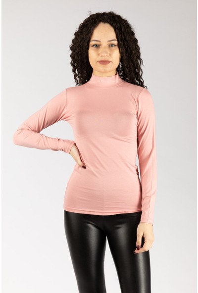 ECE Kadın Boğazlı Yarım Balıkçı Uzun Kollu Badi ECE Kadın Boğazlı Yarım Balıkçı Uzun Kollu Badi