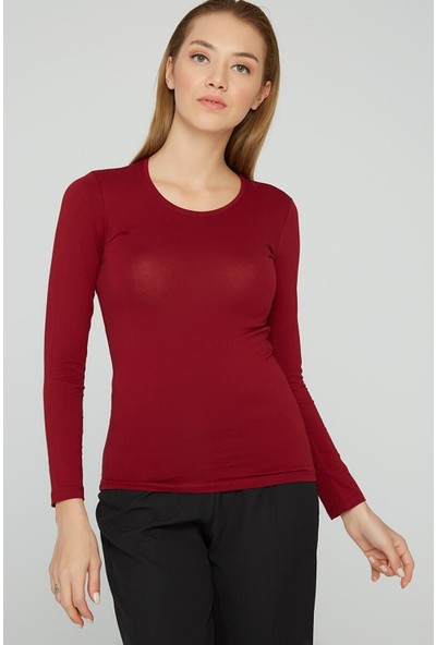 ECE Kadın Bisiklet Yaka Uzun Kollu Badi