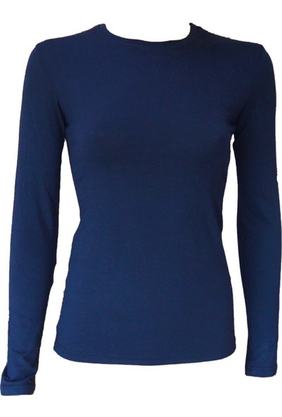 ECE Kadın Bisiklet Yaka Uzun Kollu Badi