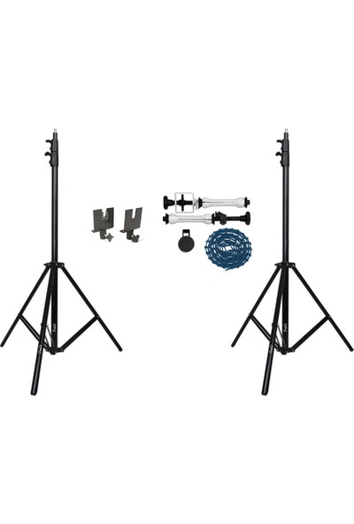 Yf Nice Ayaklı Fon Askı Seti Tekli