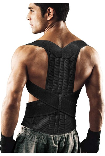 Spor Dik Durus Korsesi Unisex Kadın Erkek Siyah Bel Durmak Için Kamburlük Önleyici Medikal Ortopedik Sırt Korse Kifoz Skolyoz Spor Dik Durus Korsesi Unisex Kadın Erkek Siyah Bel Durmak Için Kamburlük Önleyici Medikal Ortopedik Sırt Korse Kifoz Skolyoz