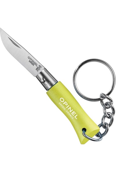 Opinel No 02 Anahtarlıklı Paslanmaz Çelik Çakı (A.yeşil)