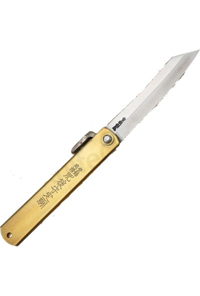 Higonokami No.15 Especial Made Forgi Brass Cep Çakısı