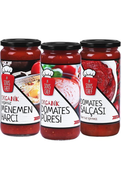 Jr. Sous Chef Jr Sous Chef Domates Püresi, Menemen Harcı, Salça