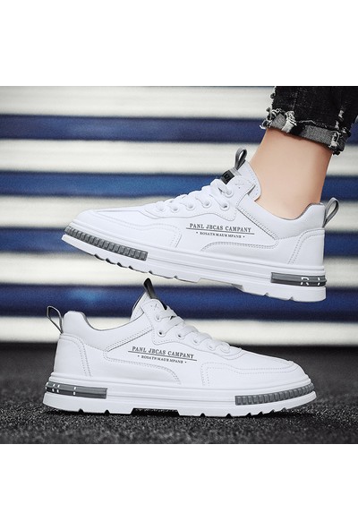 SITONG Beyaz Gri Sneakers Kaymaz Erkek Spor Ayakkabı (Yurt Dışından) SITONG Beyaz Gri Sneakers Kaymaz Erkek Spor Ayakkabı (Yurt Dışından)