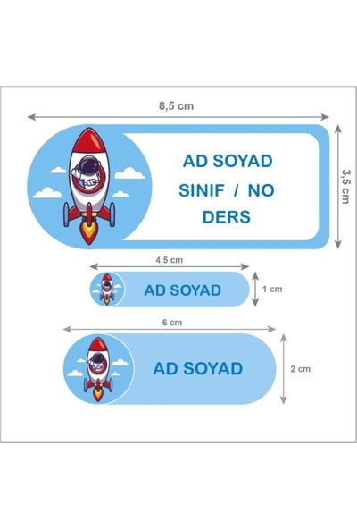 Kutu Ambalaj Okul Etiketi Defter, Kalem Sticker 56 Adet Kutu Ambalaj Okul Etiketi Defter, Kalem Sticker 56 Adet