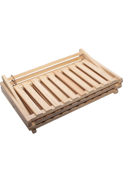 Tk Wood Crafts Ahşap Katlanır Raf
