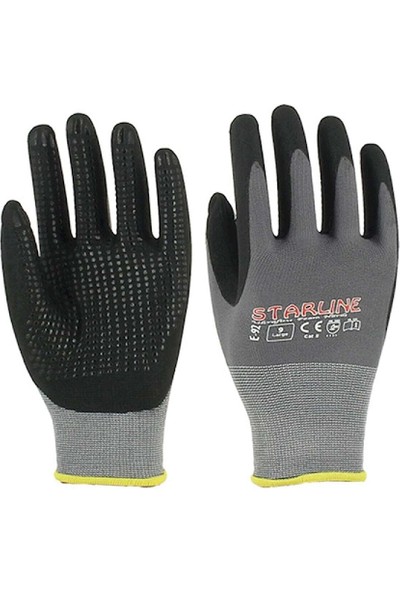 Starline E-92 Puanlı Mikro Köpük Nitril Eldiven