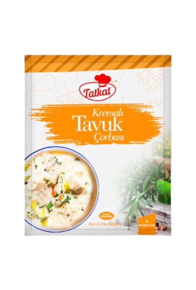 Tatkat Hazır Çorba Kremalı Tavuk 60 gr
