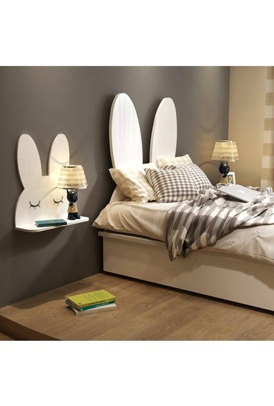 Jose Armando Tavşanlı Duvar Rafı Komidin Çocuk Odası Tavşan Raf Jose Armando Tavşanlı Duvar Rafı Komidin Çocuk Odası Tavşan Raf