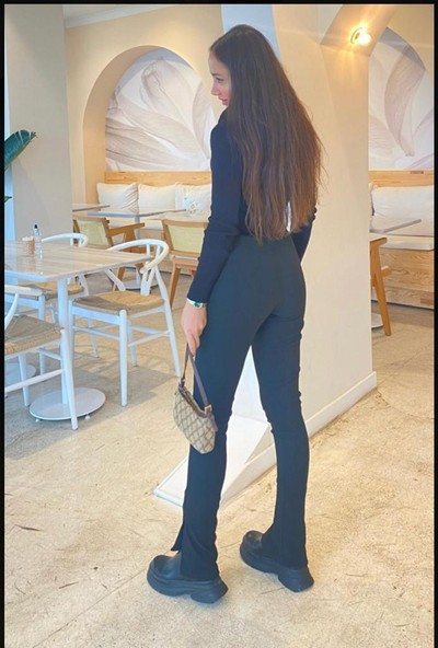 Ketty Shop Fitilli Yandan Yırtmaçlı Tayt