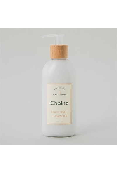Chakra Vücut Losyonu 250 ml Natural Flowers