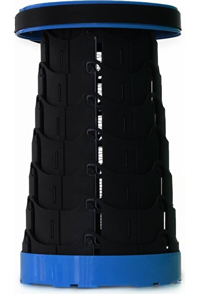 Pikas Teleskopik Katlanabilir, Taşınabilir Tabure-Mavi