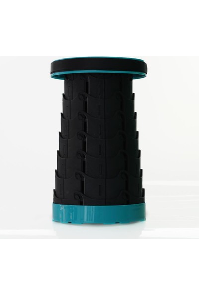 Pikas Teleskopik Katlanabilir, Taşınabilir Tabure-Turkuaz