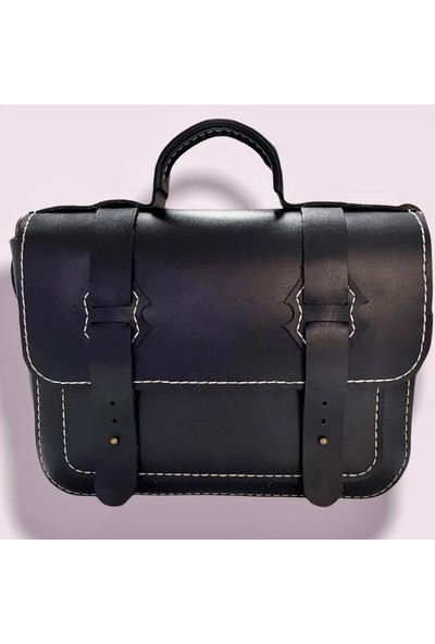 Natural Jewellery Hakiki Deri Lacivert Omuz Çantası Natural Jewellery Hakiki Deri Lacivert Omuz Çantası