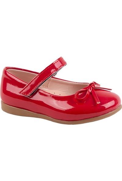 Kids A More Jessica Tek Cırtlı Pu Deri Kız Çocuk Babet Ayakkabı Kırmızı Kids A More Jessica Tek Cırtlı Pu Deri Kız Çocuk Babet Ayakkabı Kırmızı