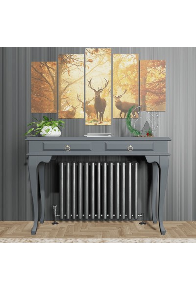 Roys Ahşap 100 cm Antrasit Petek Üstü Yüksek Dresuar Roys Ahşap 100 cm Antrasit Petek Üstü Yüksek Dresuar