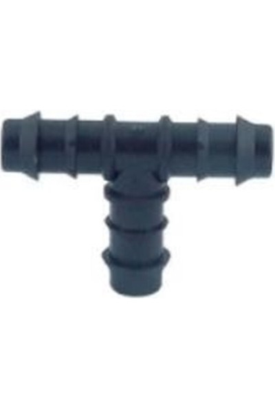 Özbalban Nipel 20 'lik Yuvarlak Damlama T 'si Sulama Parçası Damlama Aparatı T 'si 50 Adet