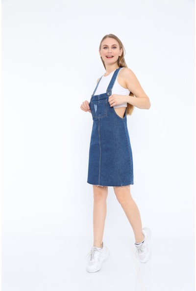 Fav Style Kadın Salopet Etek