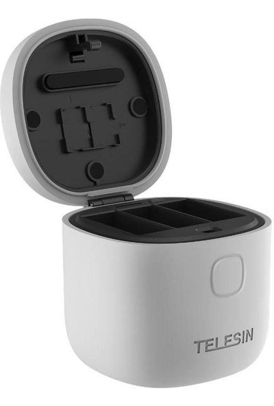 Telesin Gopro 3 Kanallı Allin Box Su Geçirmez İkili Şarj Cihazı + Sd Card Saklama Alanı Type-C HERO10 - Hero9 Black Telesin Gopro 3 Kanallı Allin Box Su Geçirmez İkili Şarj Cihazı + Sd Card Saklama Alanı Type-C HERO10 - Hero9 Black