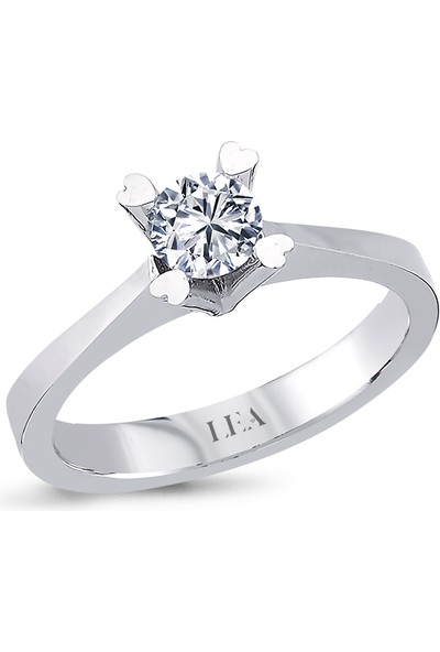 Lea Pırlanta 0.50 Karat Pırlanta Tektaş Yüzük