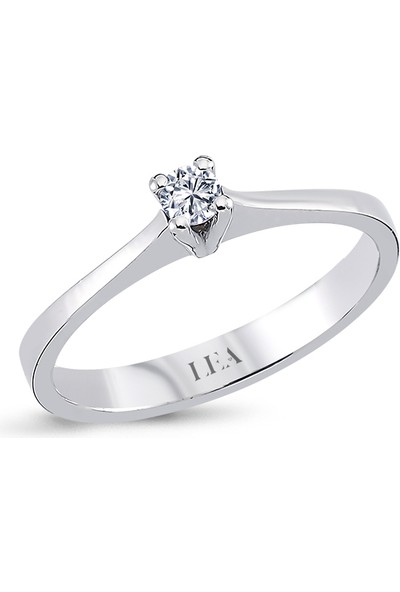 LEA's Pırlanta0.10 KaratPırlanta Tektaş Yüzük