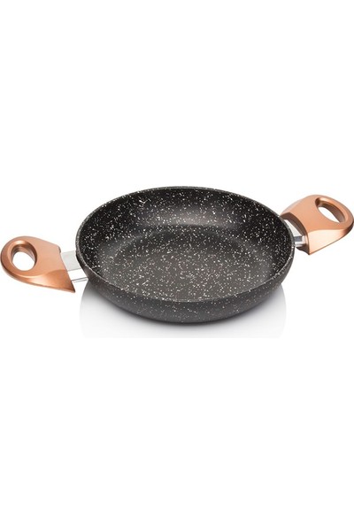 EWS 18 cm Mat Siyah Granit Sahan