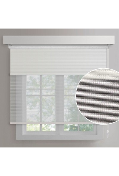 Perva Desensiz Düz Beyaz Tül Stor Perde Perva Desensiz Düz Beyaz Tül Stor Perde