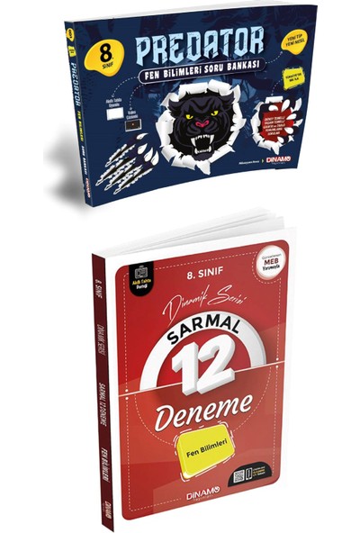 Dinamo Yayınları 2022 8. Sınıf Predatör ve Deneme Set 2 Kitap Dinamo Yayınları 2022 8. Sınıf Predatör ve Deneme Set 2 Kitap