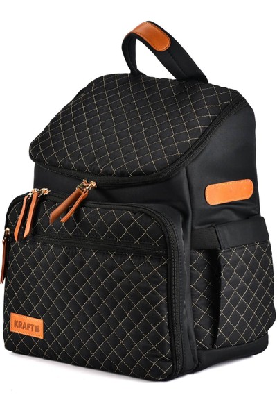 Kraft Diamond Anne Bebek Bakım Çantası Siyah