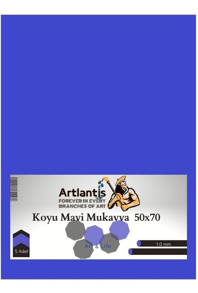 Artlantis Koyu Mavi Renkli Mukavva 50X70 5 Adet Artlantis Renkli Mukavva 5 Adet Artlantis Koyu Mavi Renkli Mukavva 50X70 5 Adet Artlantis Renkli Mukavva 5 Adet