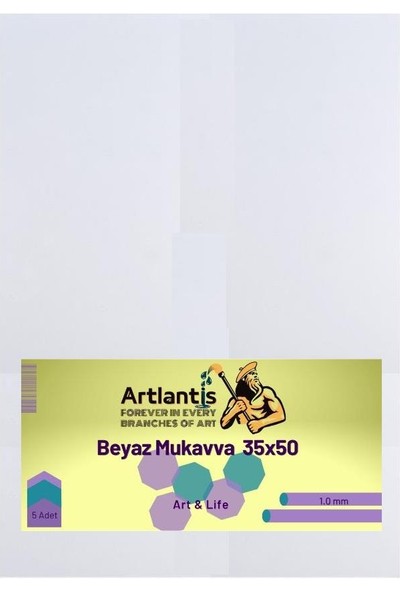 Artlantis Beyaz Renkli Mukavva 35X50 5 Adet Artlantis Renkli Mukavva 5 Adet Artlantis Beyaz Renkli Mukavva 35X50 5 Adet Artlantis Renkli Mukavva 5 Adet