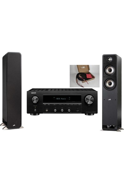 Denon Dra 800H&POLK Audio Signature S50E Network Müzik Sistemi Siyah Denon Dra 800H&POLK Audio Signature S50E Network Müzik Sistemi Siyah
