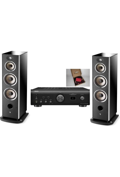 Denon Pma 1600&FOCAL Aria 948BK Müzik Sistemi Denon Pma 1600&FOCAL Aria 948BK Müzik Sistemi