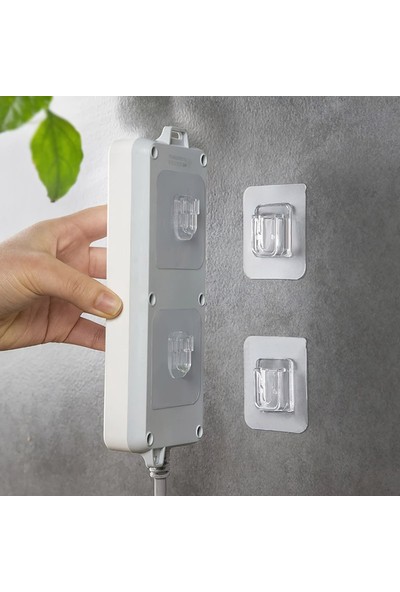 Benturks Eşya Sabitleme Klipsleri Şeffaf 4 Lü Set Benturks Eşya Sabitleme Klipsleri Şeffaf 4 Lü Set