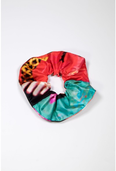 Lila Rosa Saf Ipek Toka Büyük Boy