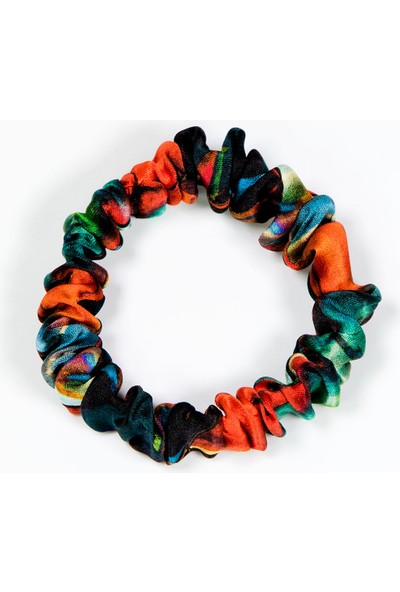 Lila Rosa Saf Ipek Toka Küçük Boy