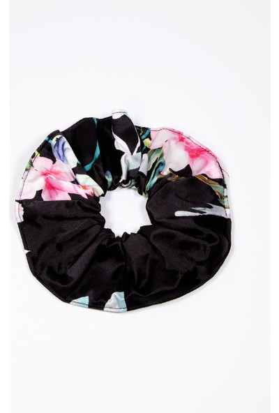 Lila Rosa Saf Ipek Toka Büyük Boy