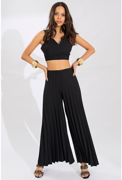 Fidan Ispanyol Paça Pantolon