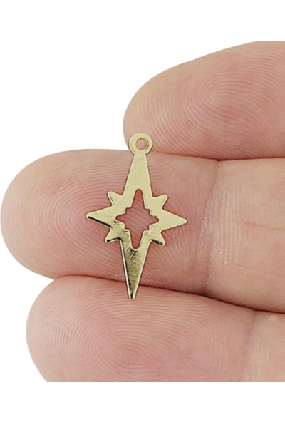 Mykonsept Kutup Yıldızı Takı Malzemesi Gold 15 Adet