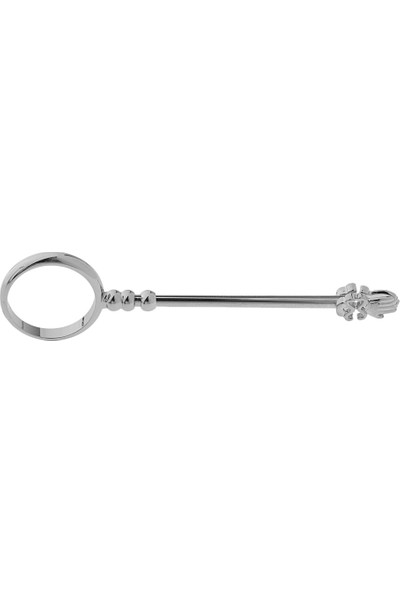 Lovoski Sigara Sahibi Ücretsiz El Sigara Parmak Sigara Yüzük Tutucu Gümüş 16MM Gümüş S (Yurt Dışından)