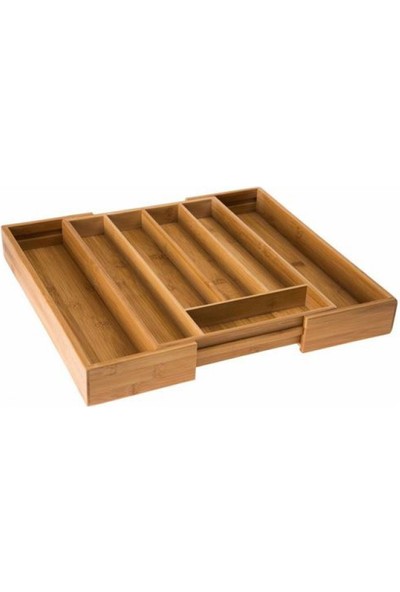 EW's Kitchenware Bambu Ayarlanabilir Çekmece Içi Kaşıklık 38*35 cm EW's Kitchenware Bambu Ayarlanabilir Çekmece Içi Kaşıklık 38*35 cm