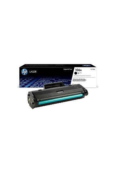 Hp W1106A (106A) Siyah Orjinal Toner Laserjet Hp W1106A (106A) Siyah Orjinal Toner Laserjet