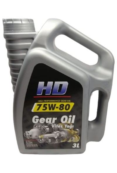 Hd 75W-80 3 Litre Şanzuman ve Dişli Yağı