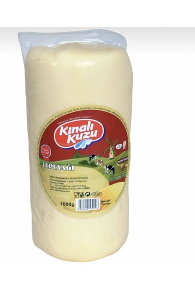 Kınalı Kuzu Geleneksel Tereyağı 1000 gr x 3