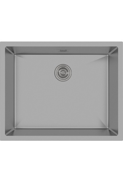 Crauf Stella 6048 Mat Gri (Nano Teknoloji) Tezgah Altı Evye 480X600X210MM Crauf Stella 6048 Mat Gri (Nano Teknoloji) Tezgah Altı Evye 480X600X210MM