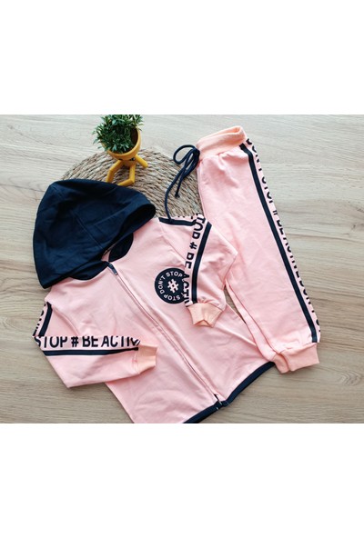 By Murat Kız Çocuk Takım Kız Çocuk Eşofman Takım Kız Çocuk Alt Üst Takım 2 Li Takım