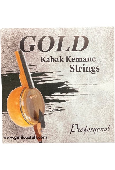 Gold Profesyonel Kabak Kemane Teli
